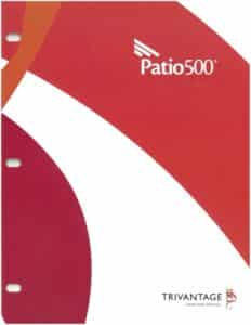 Patio 500 By TriVantage Color Sample Cards | Valrose